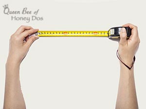 Decor Measurement Guidelines • Queen Bee of Honey Dos