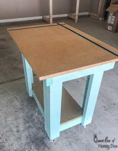 How To Build 3-Way Convertible Workbench • Queen Bee of Honey Dos