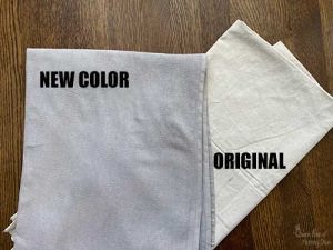 Easy Custom Drop Cloth Curtains - ORC Week 4! • Queen Bee of Honey Dos